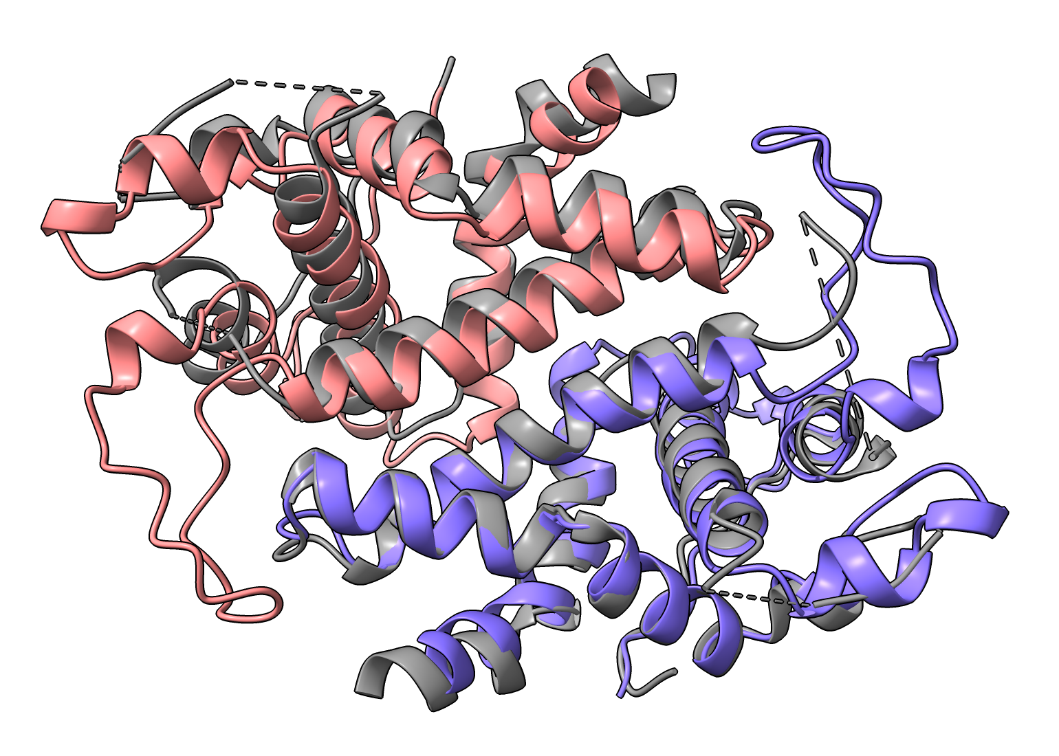 Gene silencing AlphaFold complexes